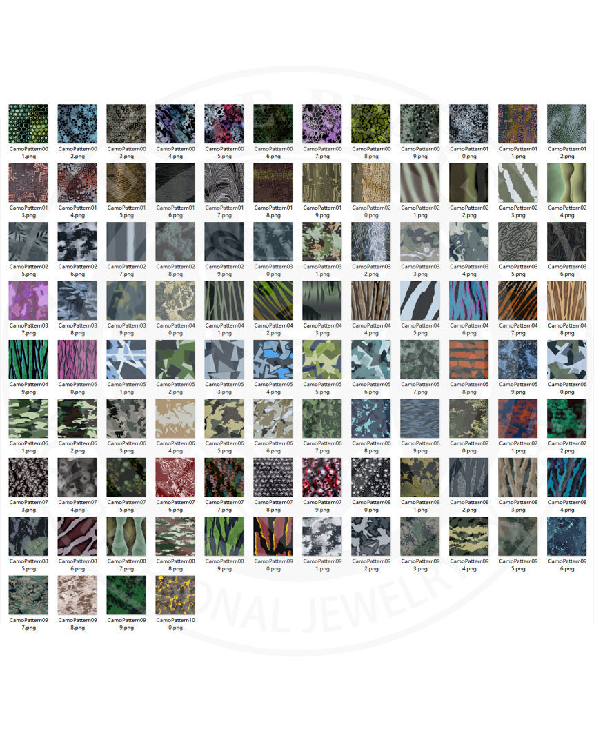 2306031（熊叔nomad迷彩贴图X50）精品-熊叔Nomad资源站